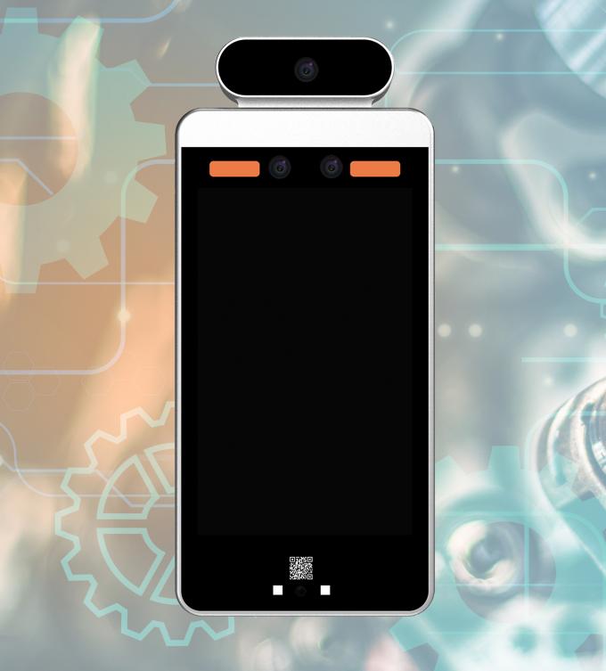 QR Code Face Recognition Turnstile Access Control With Temperature Detection