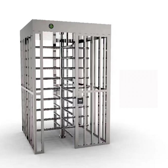 Enhanced Security Full Height Turnstile SUS304 Entrance Access Control
