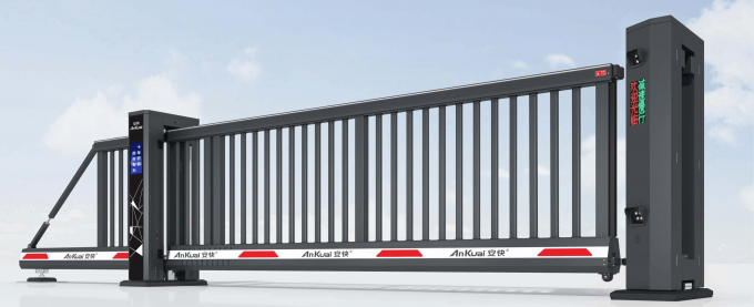 Speed Adjustable Telescopic Sliding Barrier Gate Open Speed 10-20m/Min