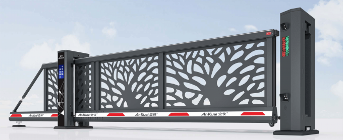 Adjustable Speed Telescopic Sliding Gate Access Control System With ...