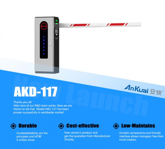 Vehicle Access Control Electronic Barrier Gate with Rfid Parking ...