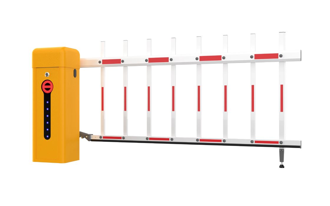 Parking Automatic Barrier Gate With DC24V Brushless Motor And Remote ...