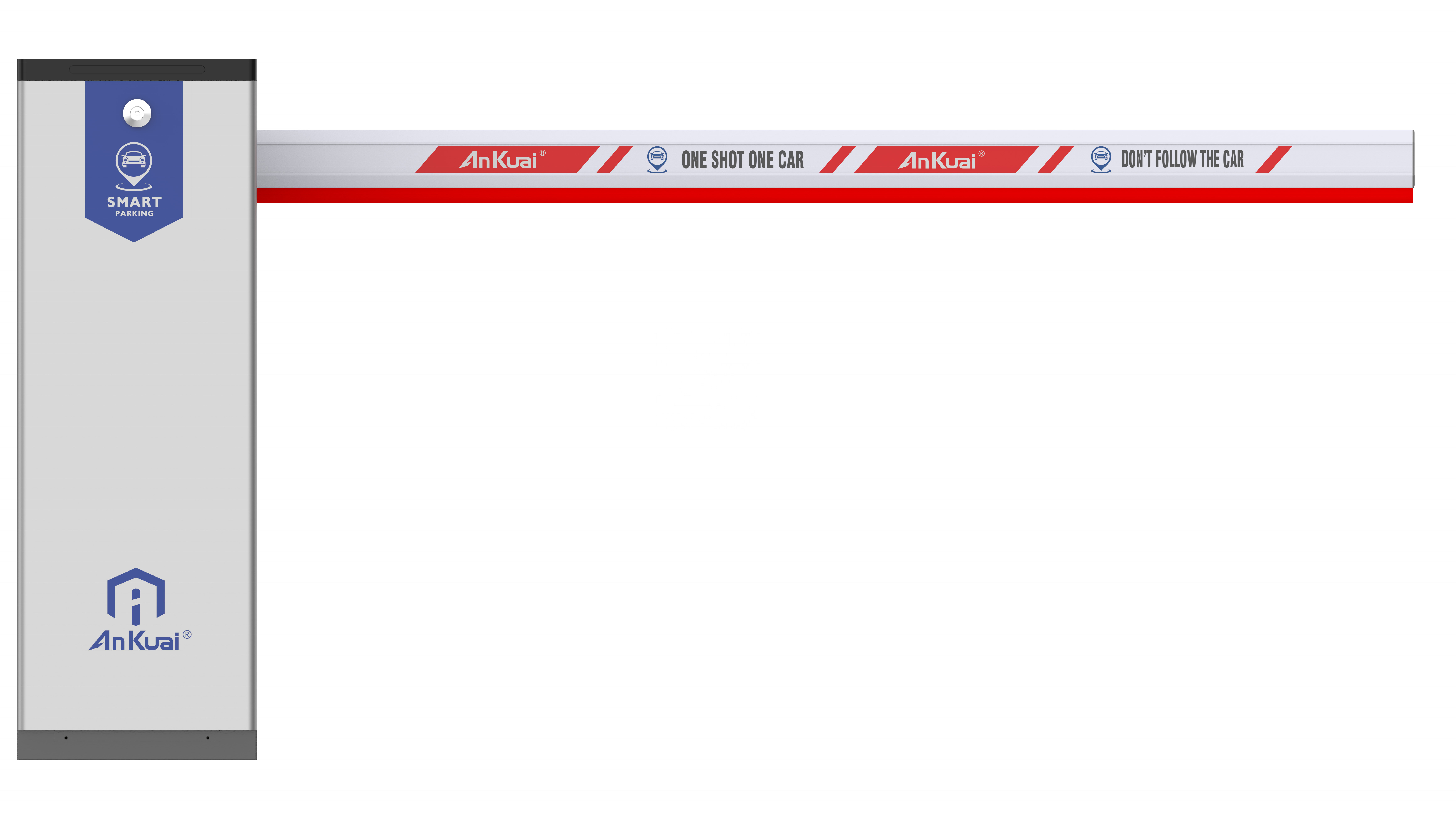 Electric Automatic Boom Barrier Gate Led Aluminium Arm