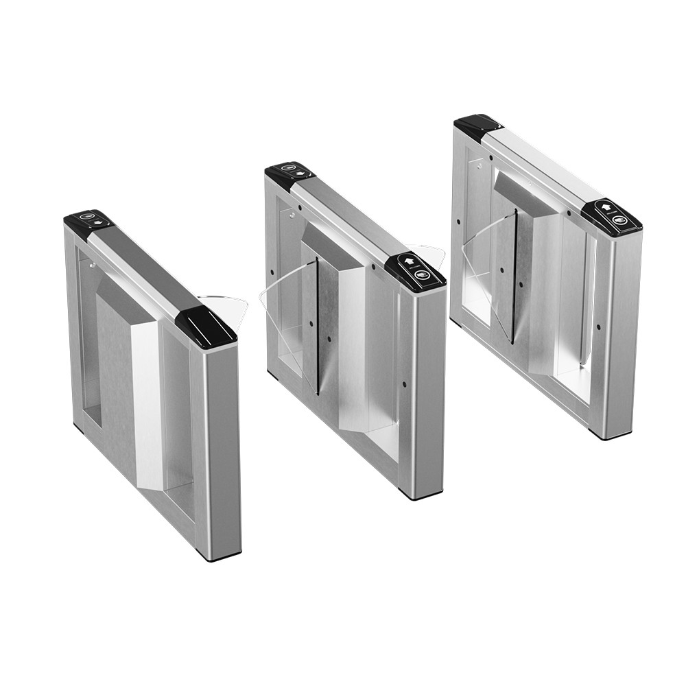 Flap Barrier Tripod Pedestrian Access Control Gates RFID Access Control