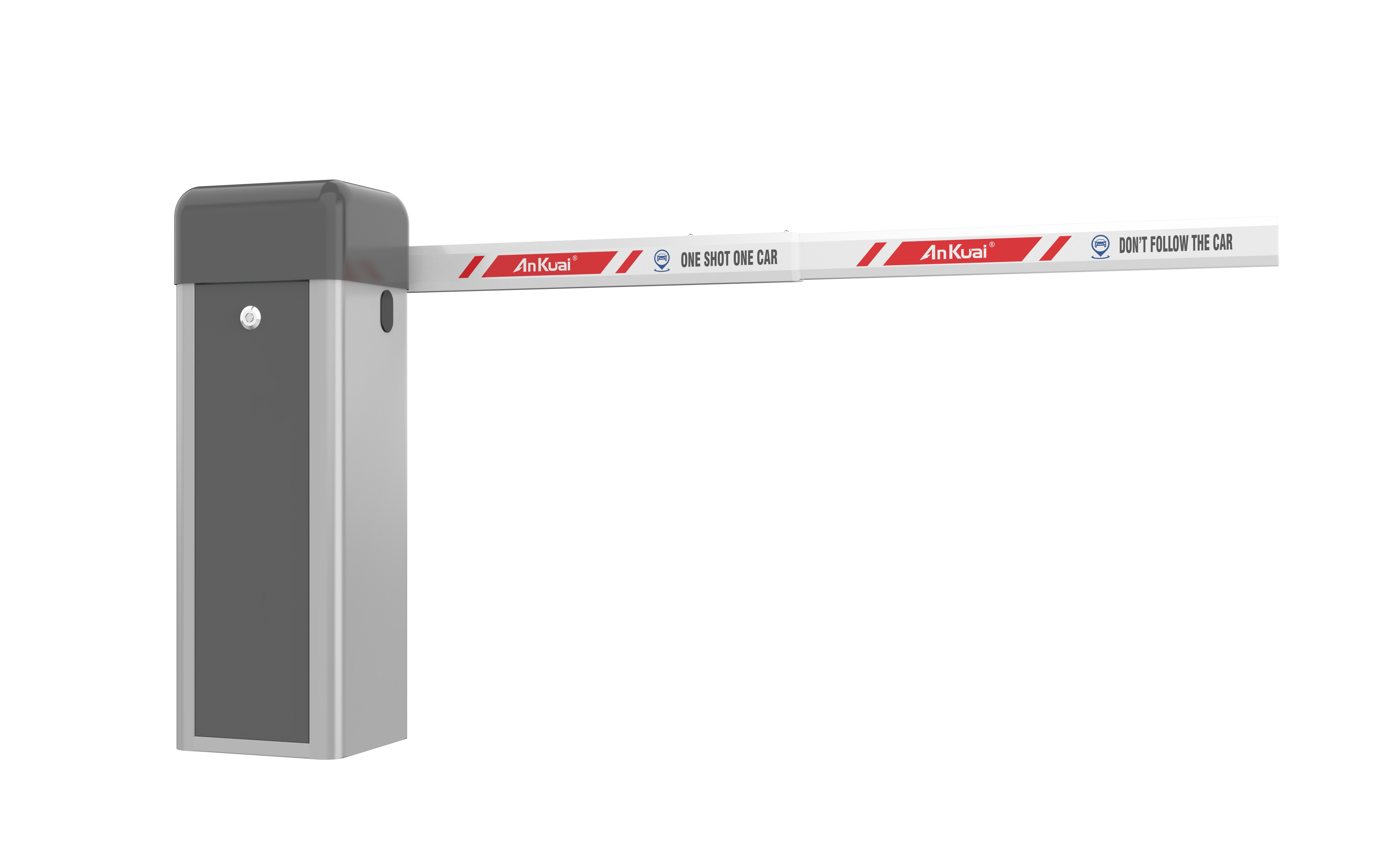 Customized Ip54 Toll Barrier Gate Motorized Barrier Arm Length ≤6m