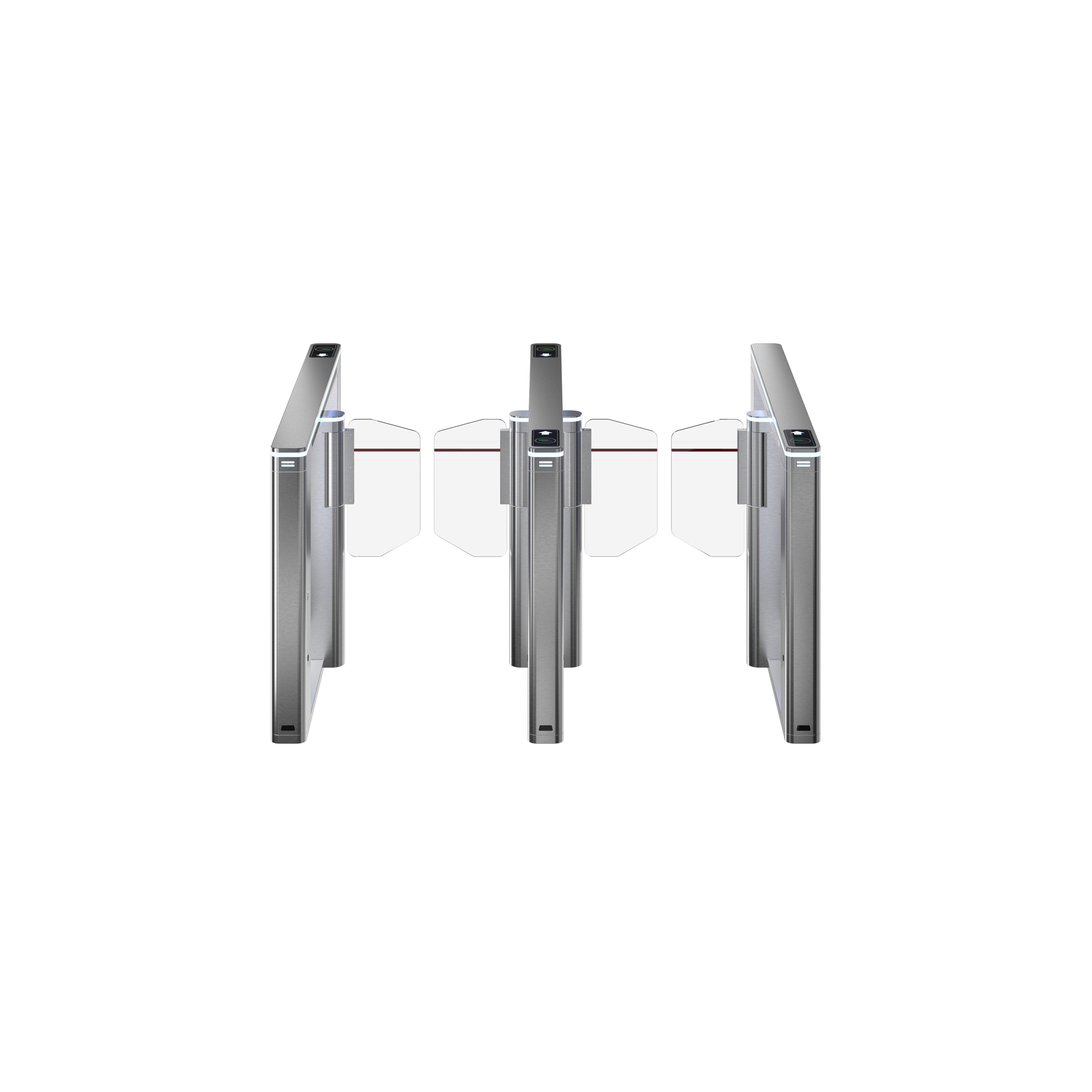 Computerized Speed Turnstile Passage 40-60 Persons/Min with 8 Pairs ...