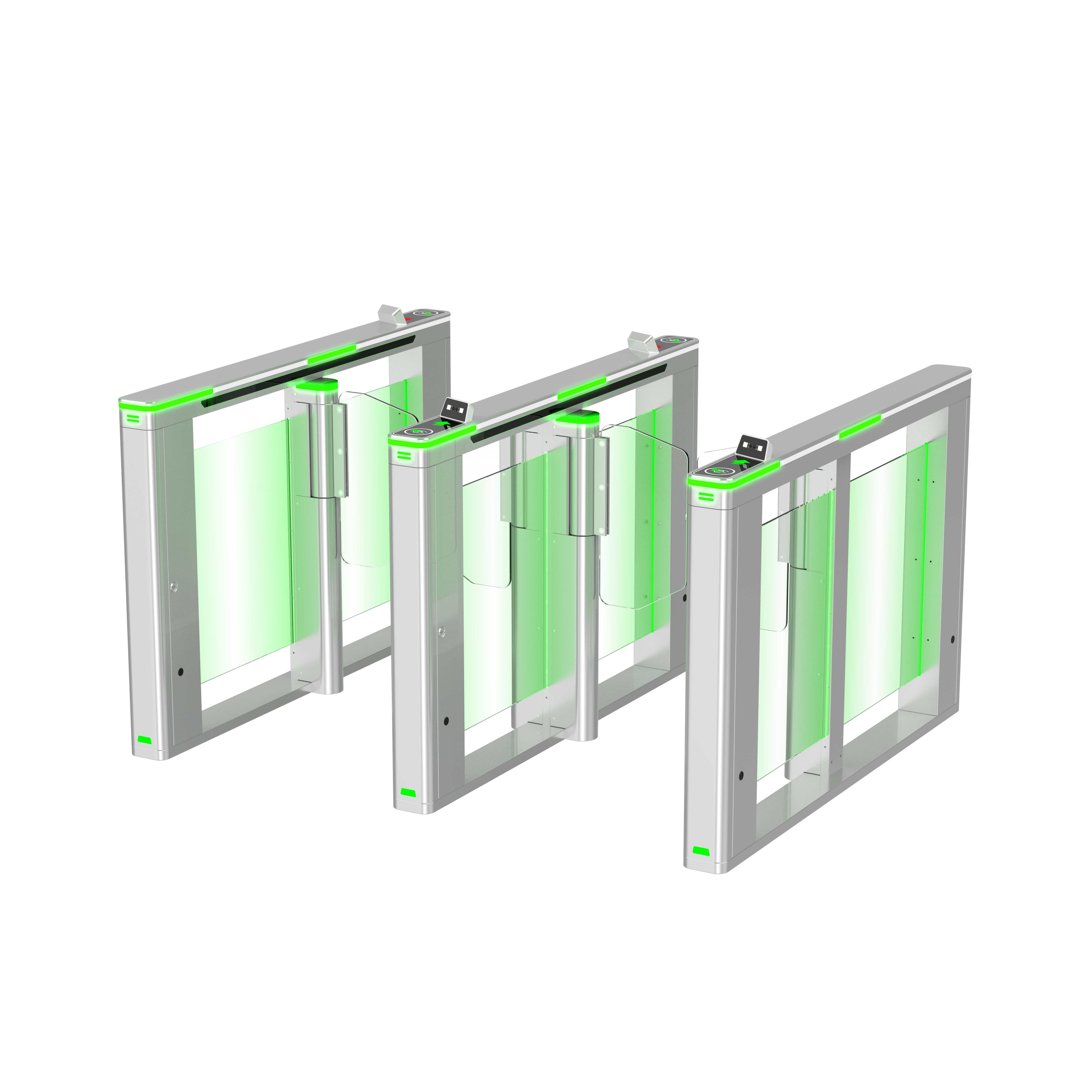 Access Control Speed Gate Turnstile TTL232 Communication interface