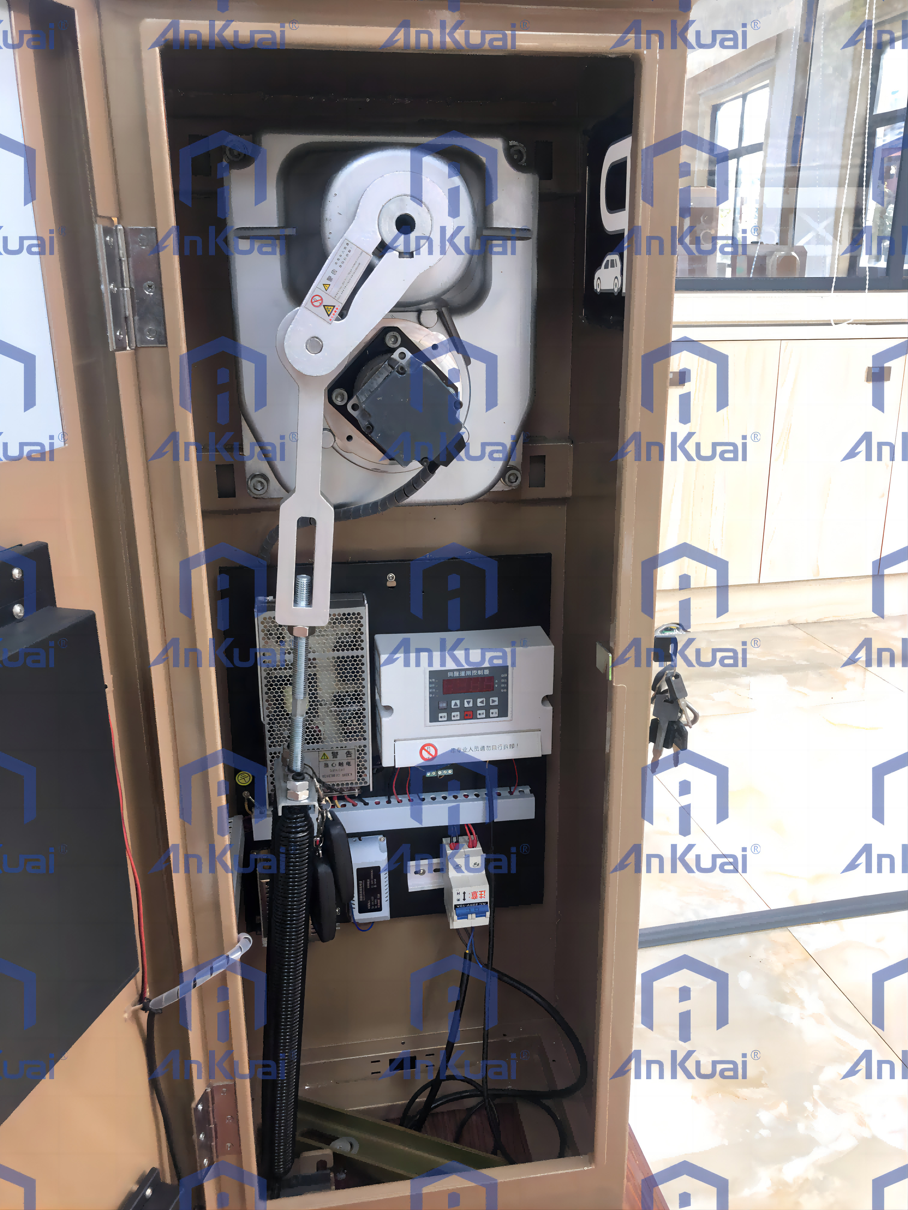 Operation Motorized Boom Barrier with Wide Temperature Range Remote ...