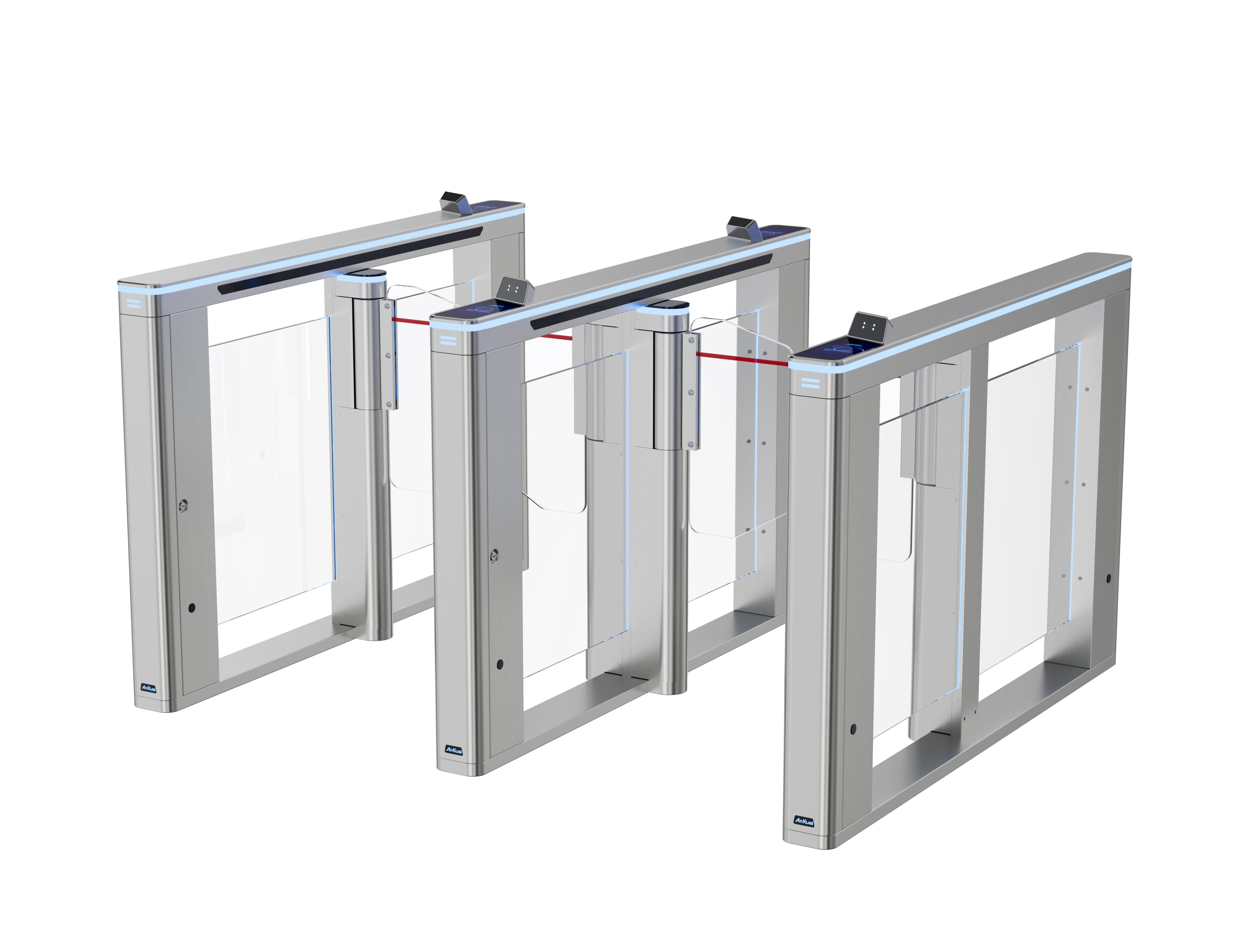 Subway Entrance Fast Speed Gate Turnstile Face Recognition Automatic ...