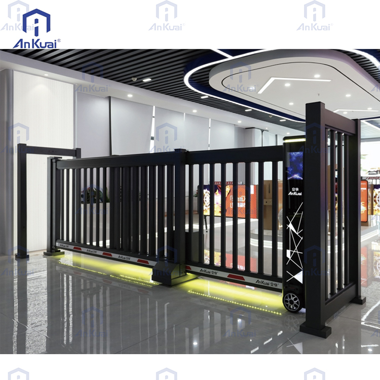 High-Performance Telescopic Sliding Barrier, Fully Customizable Sizes