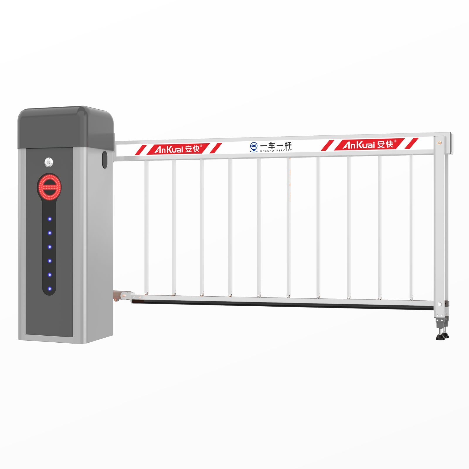 DC24V Brushless Motor Automatic Boom Barrier Gate with Thermal Protection