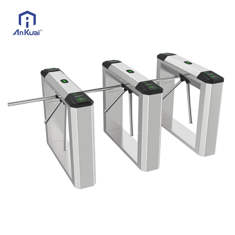 Outdoor Waterproof RFID Card Access Control Tripod Turnstile with QR ...