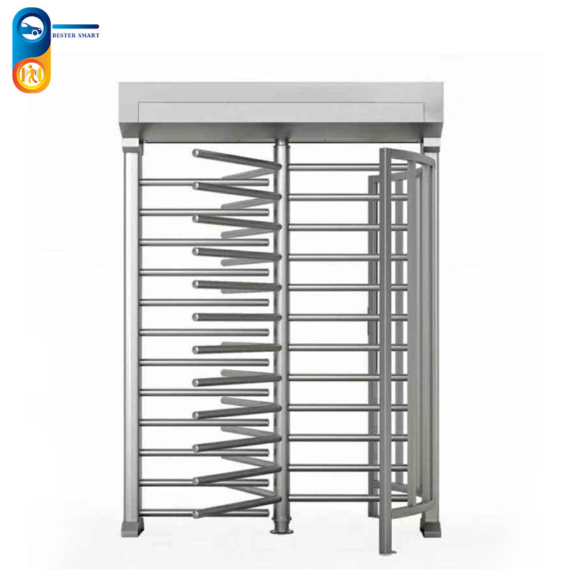 Entry Dual Lane Barcode Access One Way Turnstile Optional Arm Length